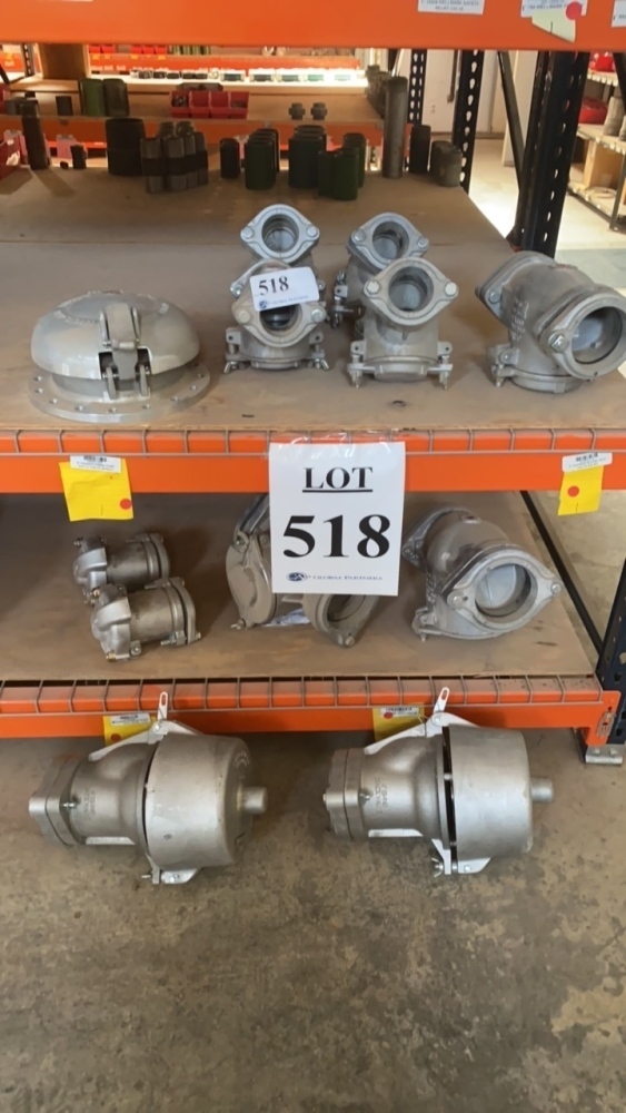 LOT (1) ENARDO ES660 THIEF HATCH W/8 OZ SPRING, (2) ENARDO 4 INCH ES ...