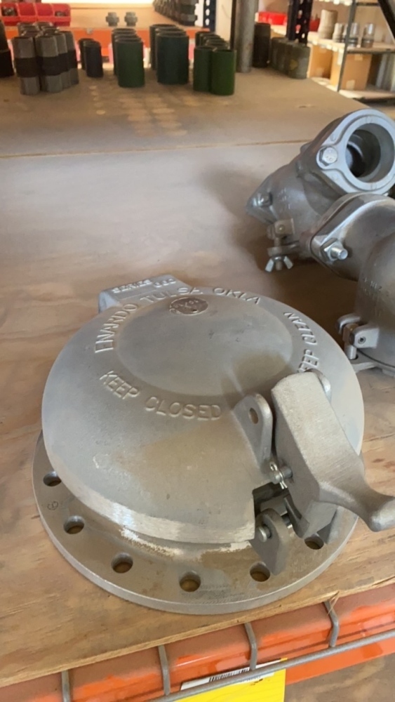 LOT (1) ENARDO ES660 THIEF HATCH W/8 OZ SPRING, (2) ENARDO 4 INCH ES ...