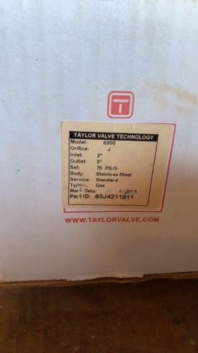 LOT OF ASSTD TAYLOR VALVE TECHNOLOGY AND MALLARD SAFTEY RELIEF VALVES ...