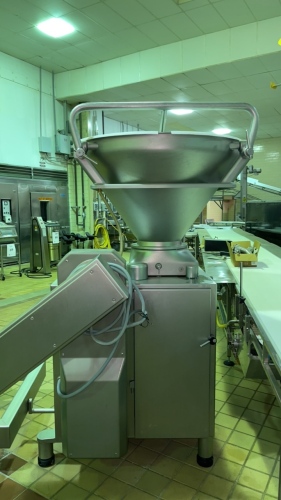 HANDTMANN VF 612 K VACUUM FILLER , WITH COLOR DISPLAY AND LIFTING ...