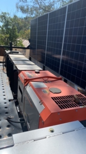 2014 SCT 20 Hybrid - Mobile Solar Generator From DC Solar consist of ...