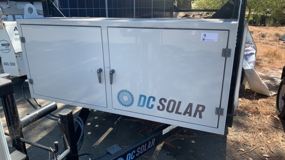 2016 SCT 20 Hybrid - Mobile Solar Generator From DC Solar consist of ...