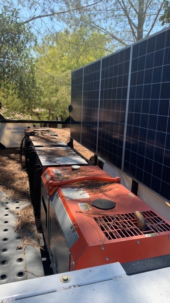 2016 SCT 20 Hybrid - Mobile Solar Generator From DC Solar consist of ...