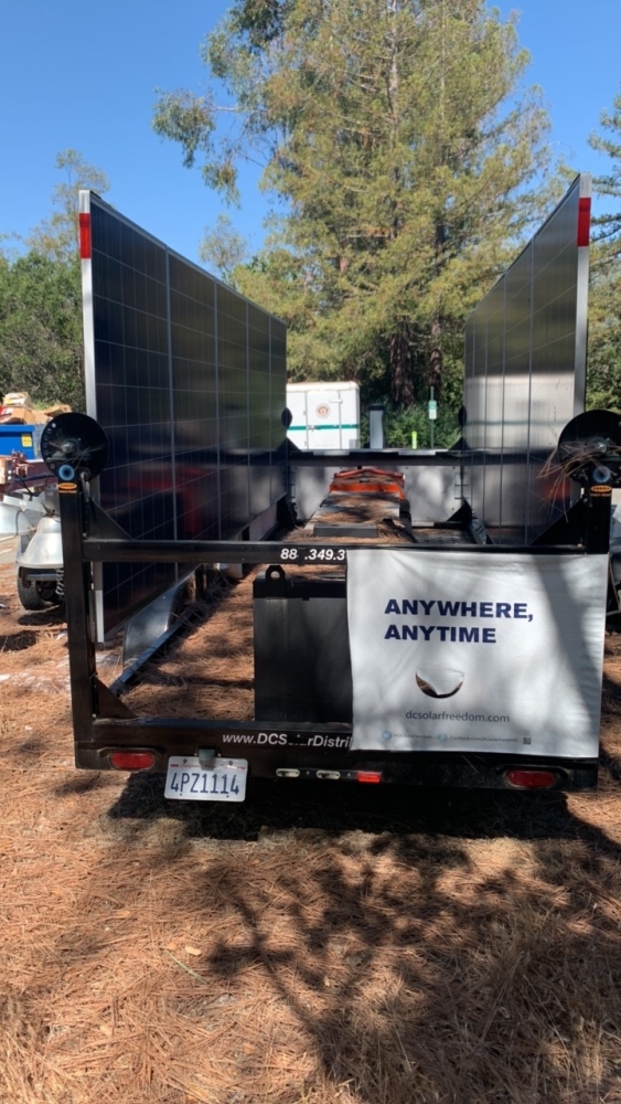 2016 SCT 20 Hybrid - Mobile Solar Generator From DC Solar consist of ...