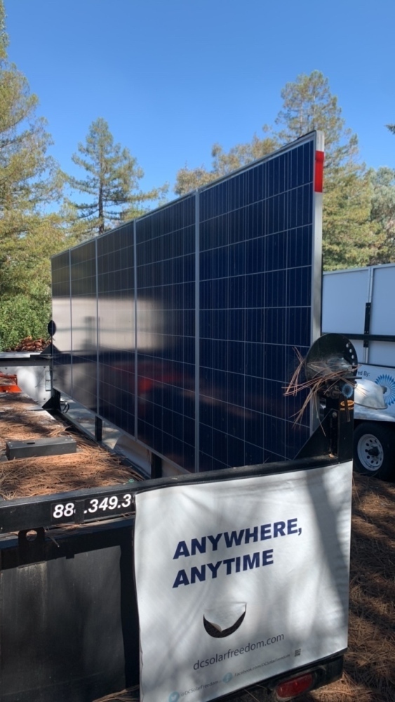 2016 SCT 20 Hybrid - Mobile Solar Generator From DC Solar consist of ...
