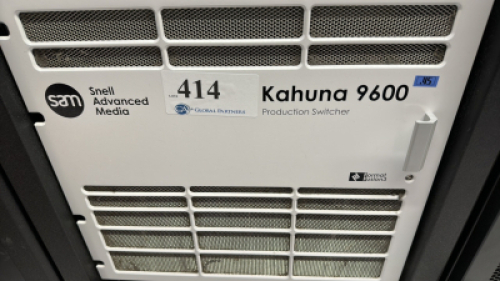 SAM KAHUNA 9600 PRODUCTION SWITCHER, MODUALS IN FRONT OF UNIT: (2 ...