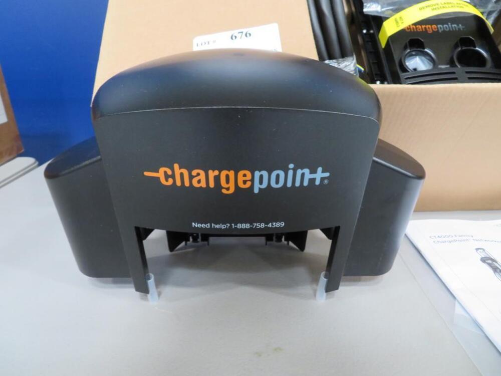 CHARGEPOINT CT4020-HD-GW DUAL OUTPUT ELECTRIC VEHICLE CHARGING STATION ...